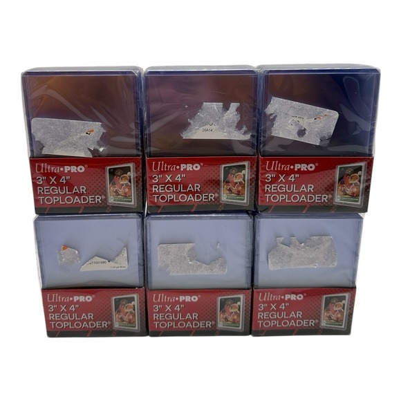 Games | 15 Ultra Pro Regular Toploaders New Rigid Clear Standard Size ...